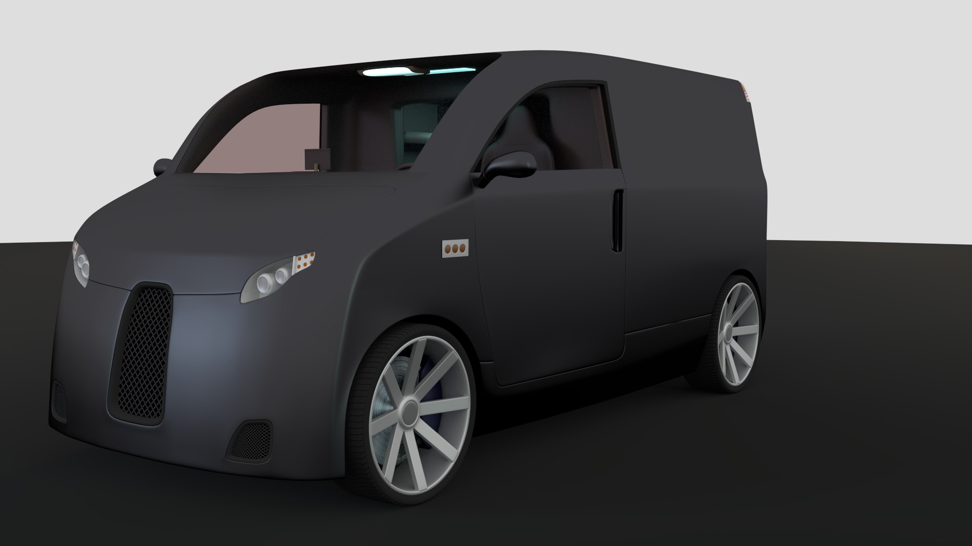 3d Concept Van
