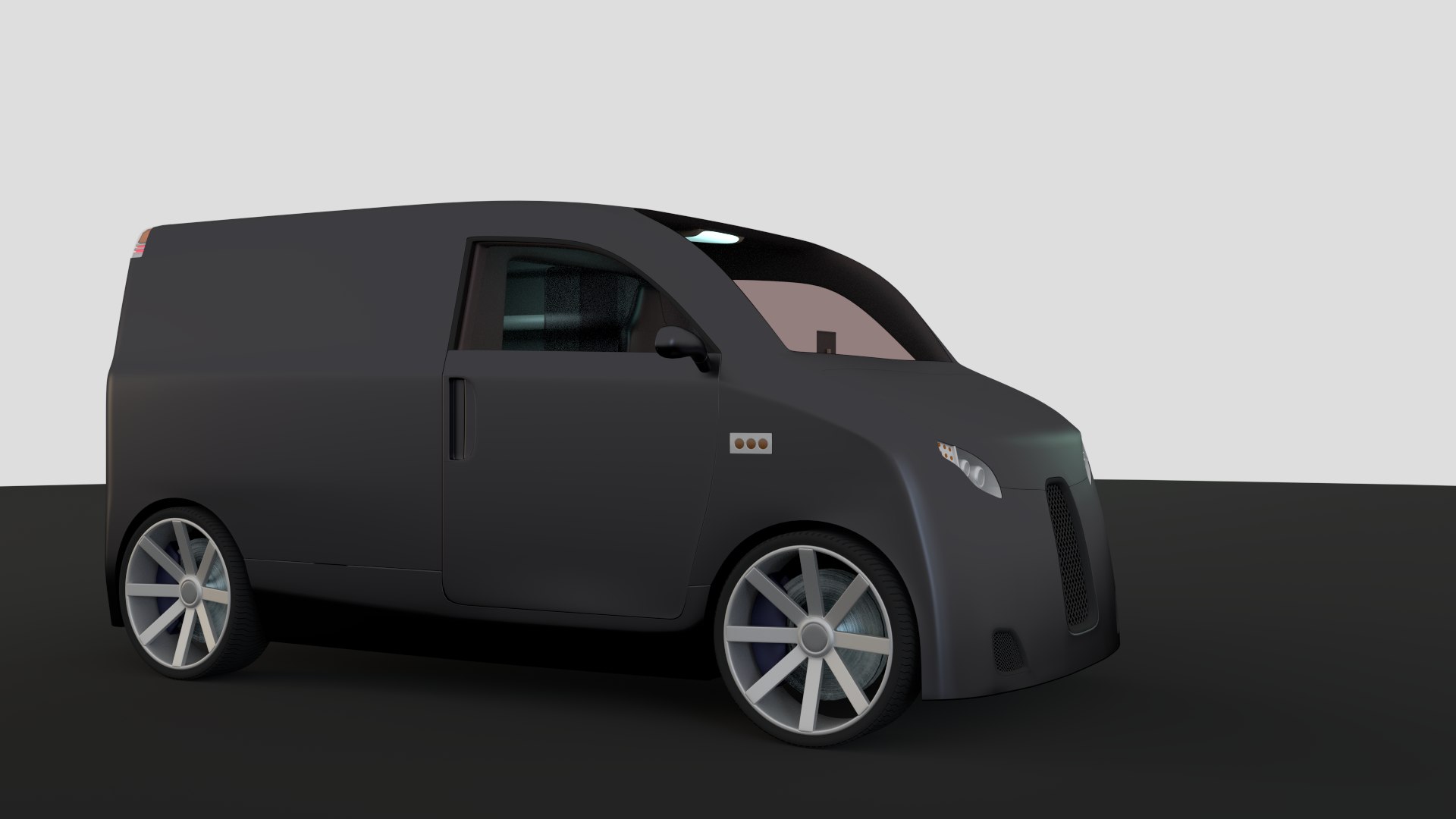 3d Concept Van
