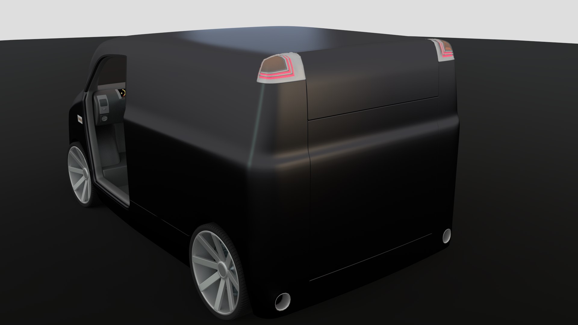 3d Concept Van