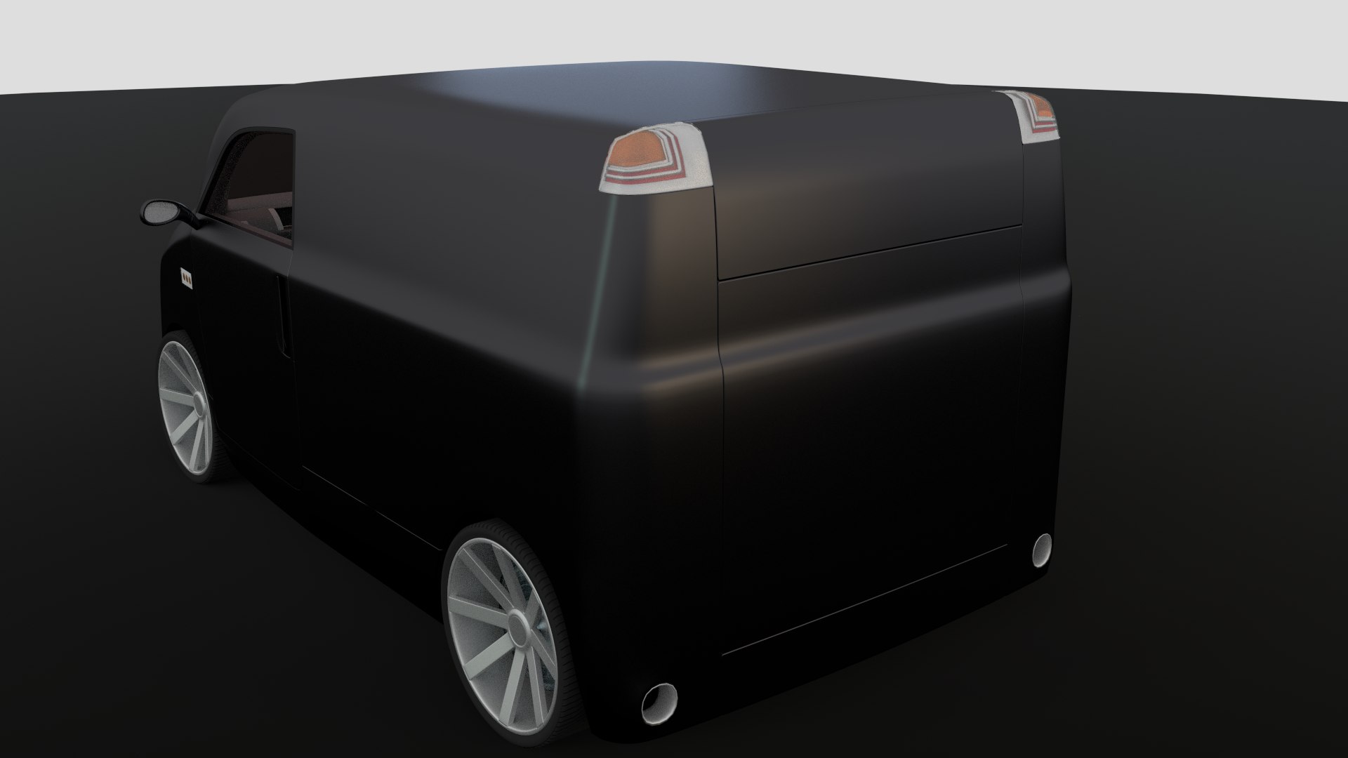 3d Concept Van