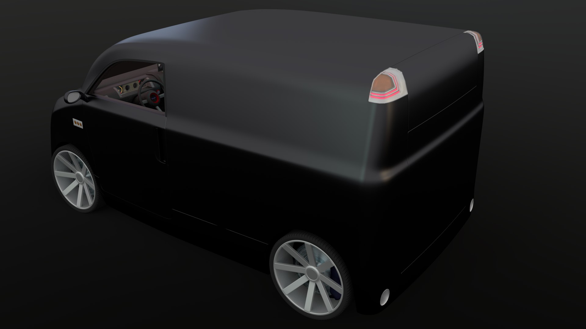 3d Concept Van