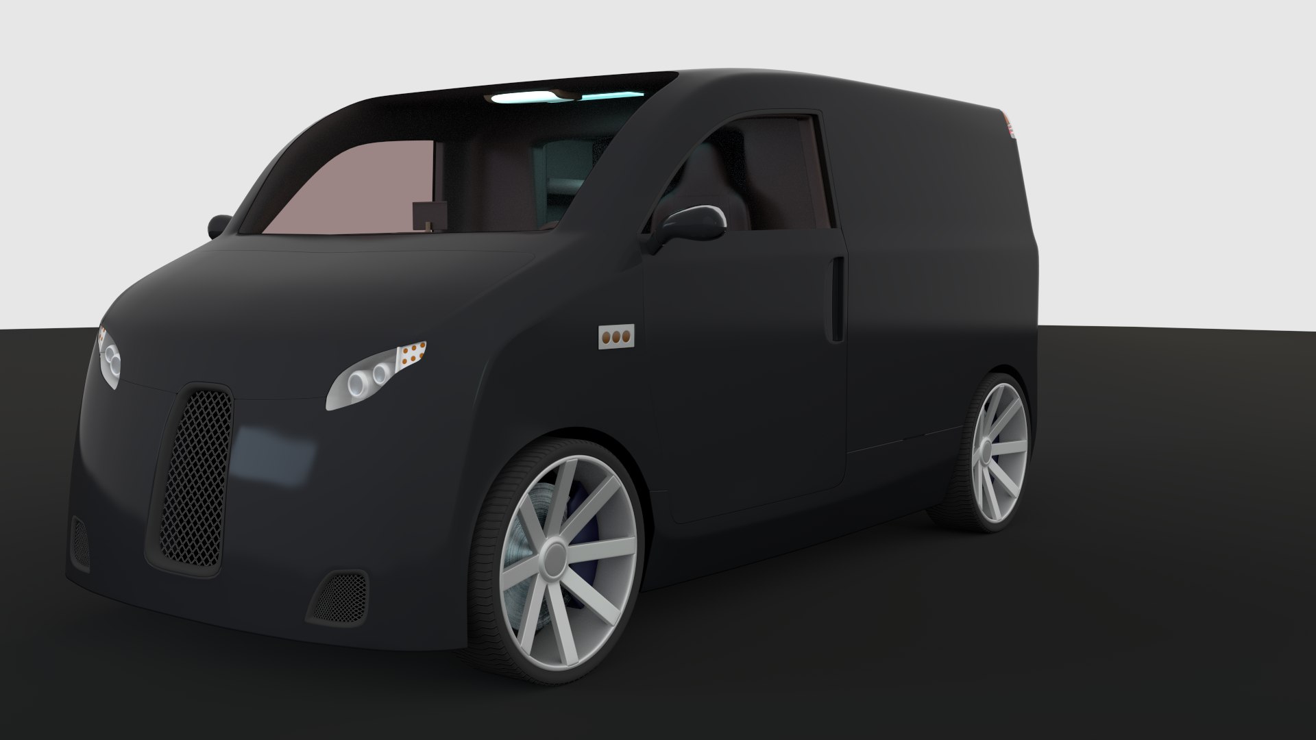 3d Concept Van