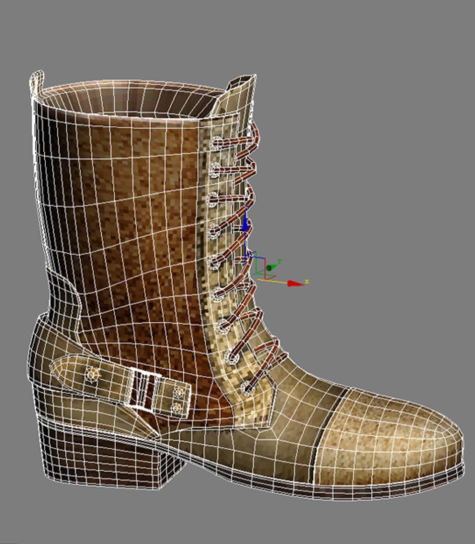 boot 8 3d model