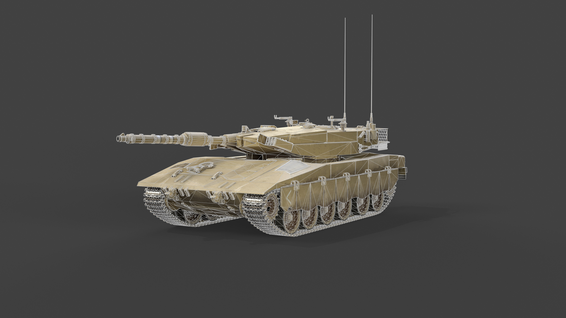 3D Model Merkava MK3 - TurboSquid 2069591