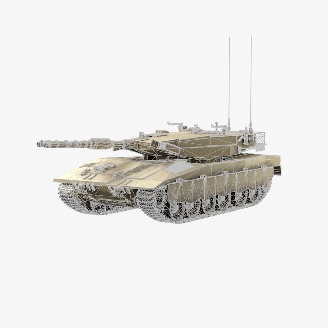 3D Model Merkava MK3 - TurboSquid 2069591
