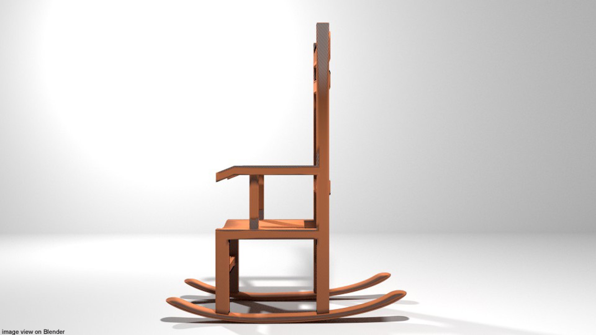 Rocking Chair 3D Model - TurboSquid 1273159