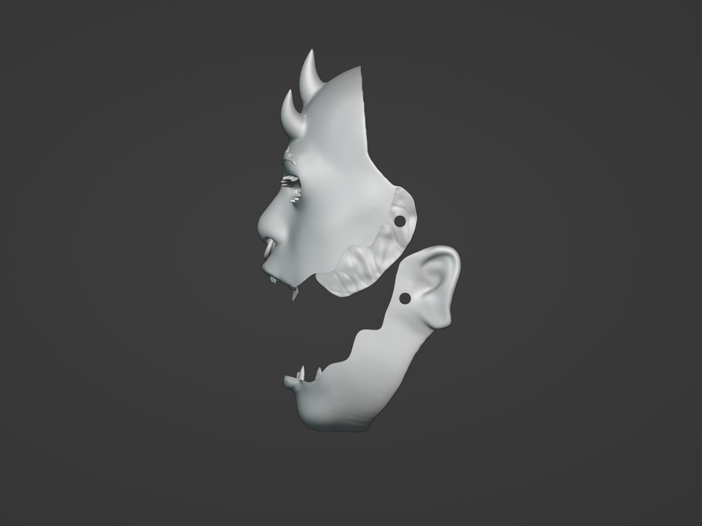 Evil Functional Mask 3D Model - TurboSquid 2204191