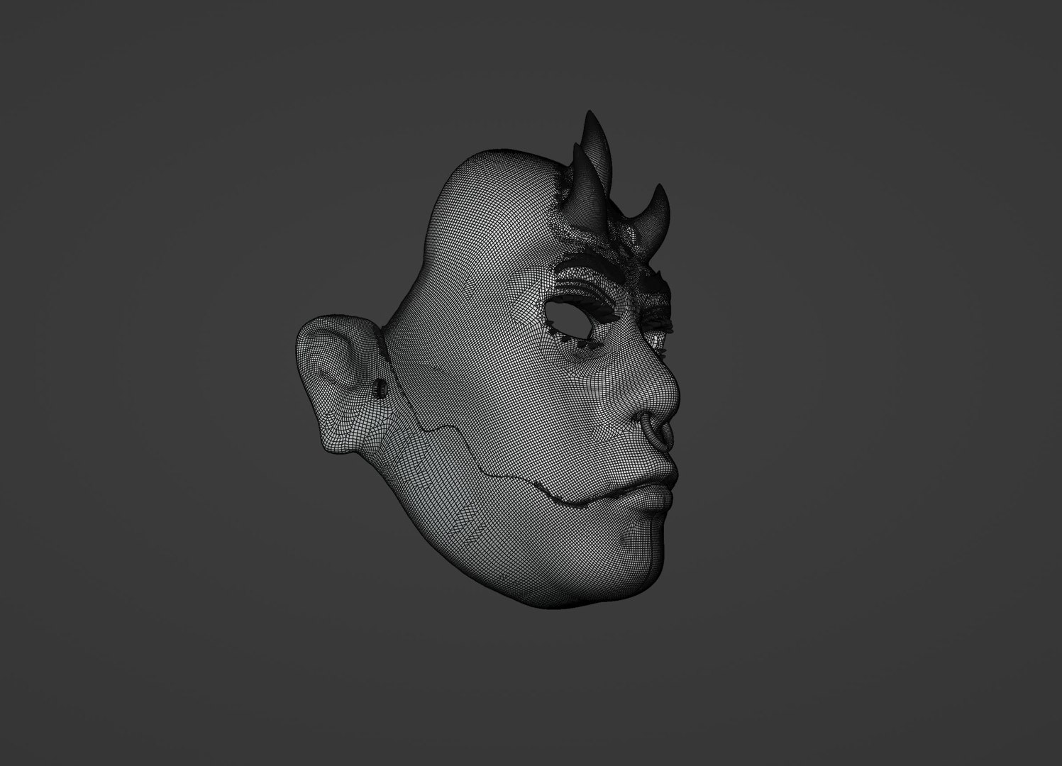 Evil Functional Mask 3D Model - TurboSquid 2204191