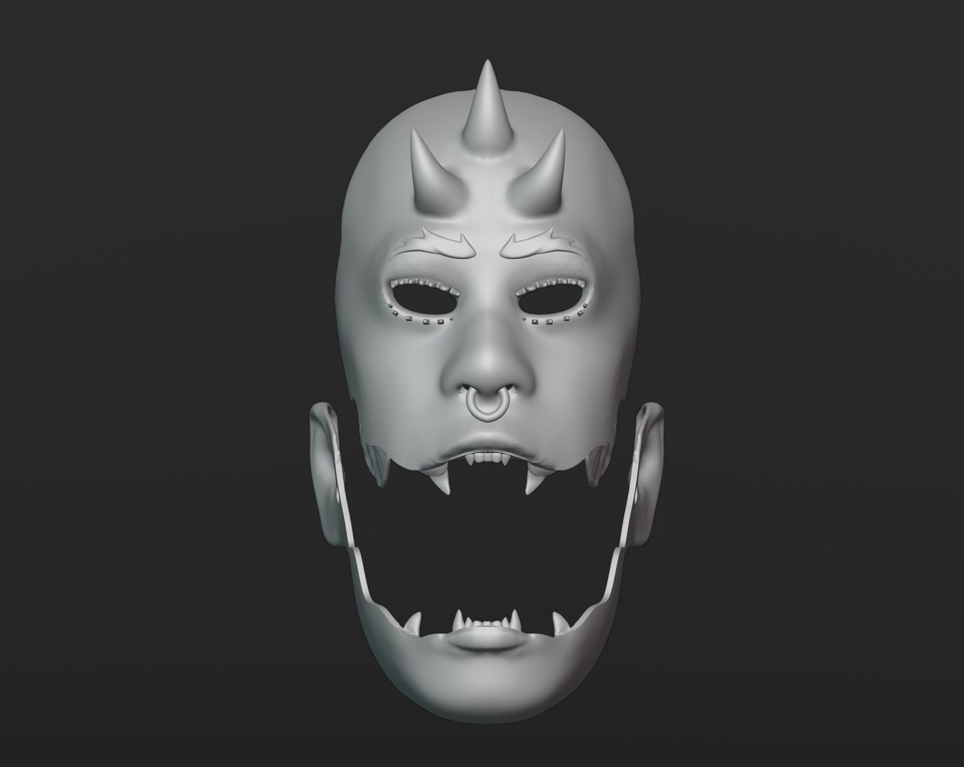 Evil Functional Mask 3D Model - TurboSquid 2204191