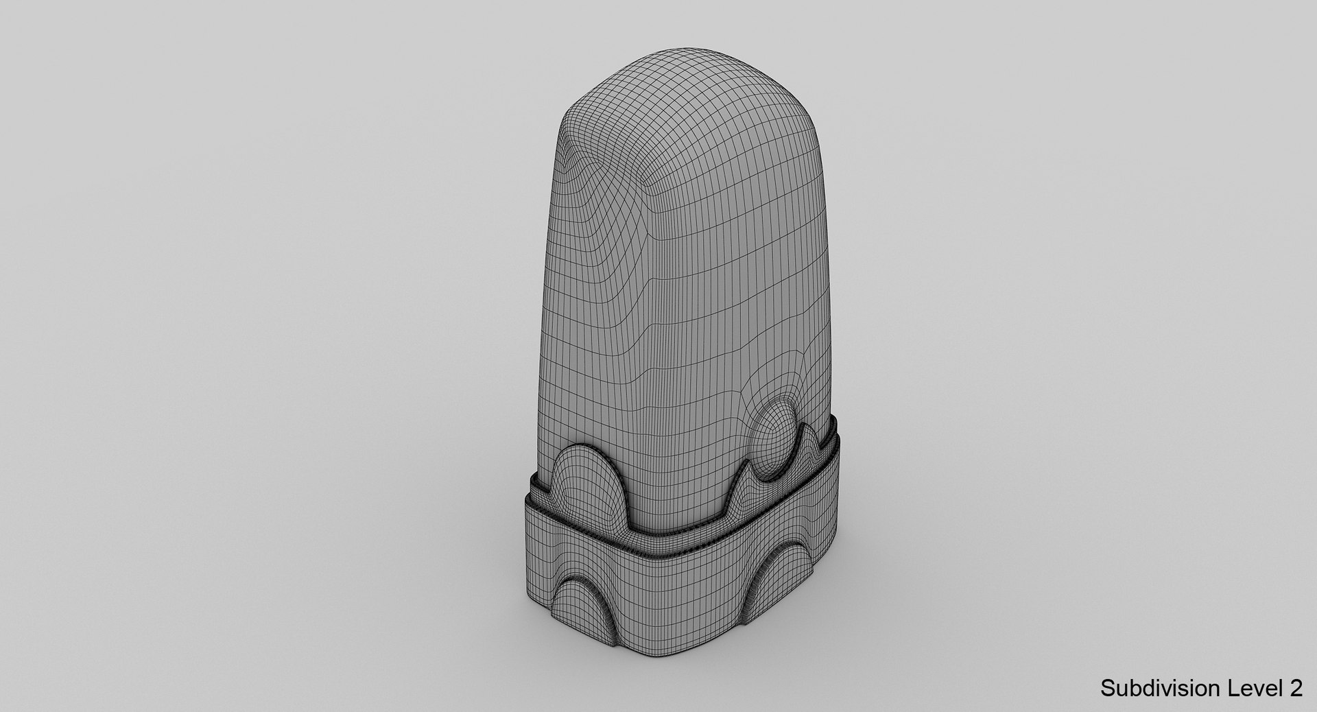 3d Model Signal Lamp