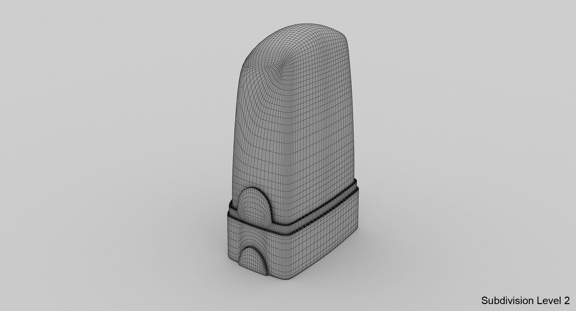 3d Model Signal Lamp