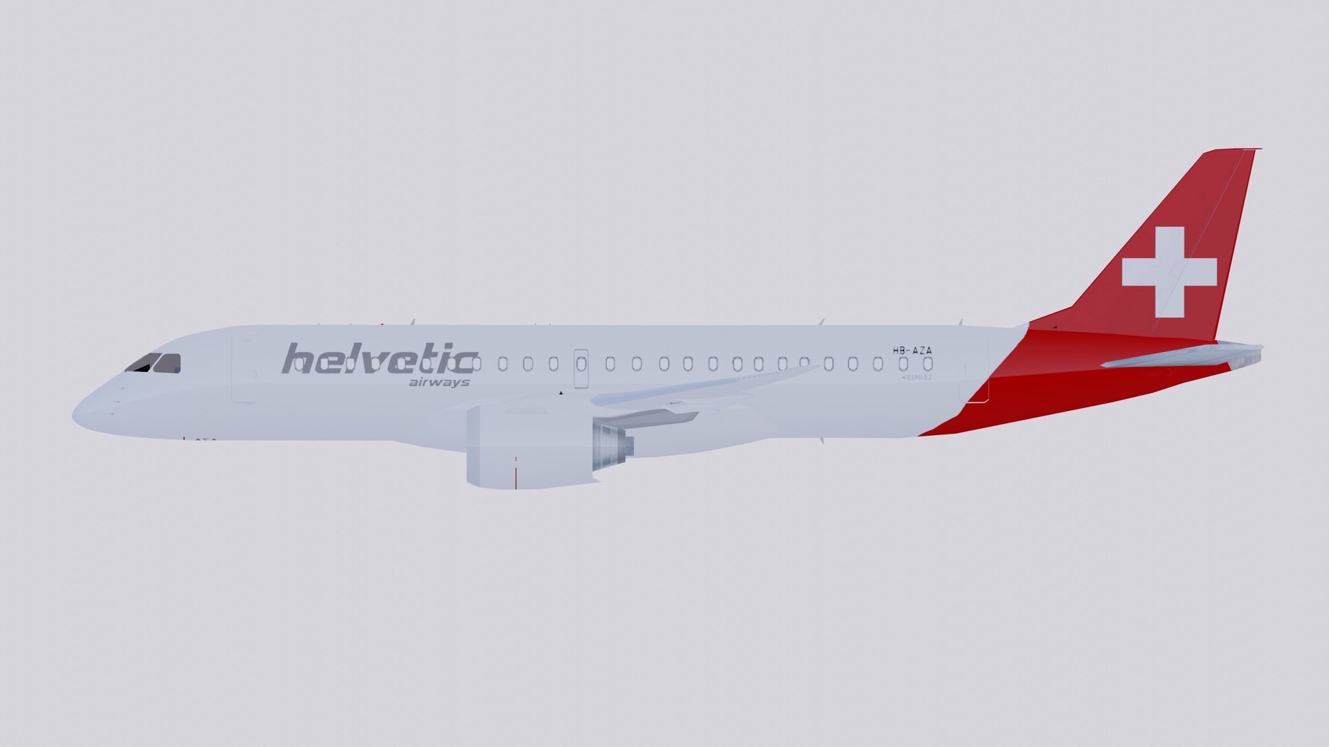 3D Embraer E-190 Model - TurboSquid 1574557