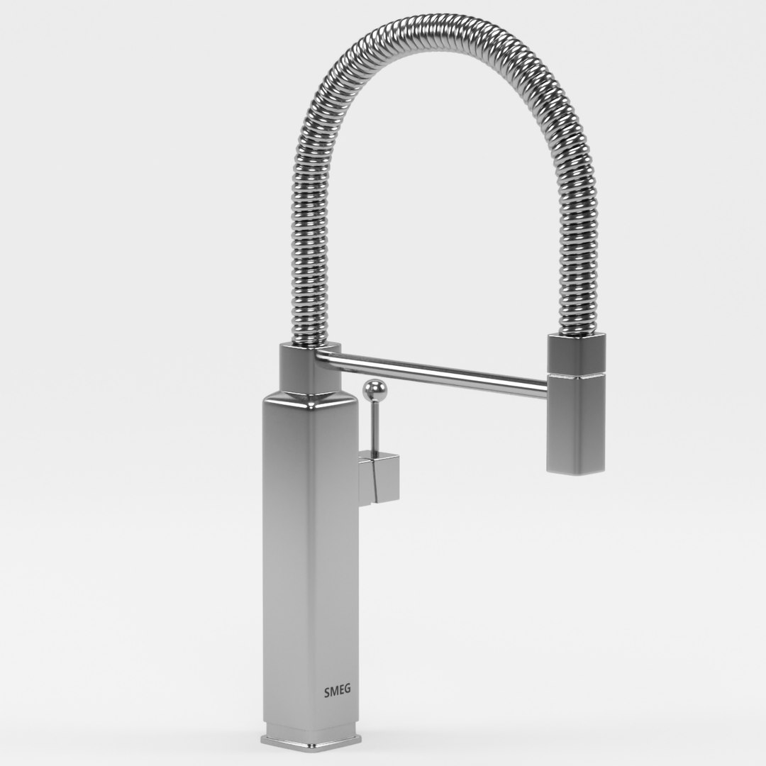 3D SMEG kitchen faucet - TurboSquid 2164517