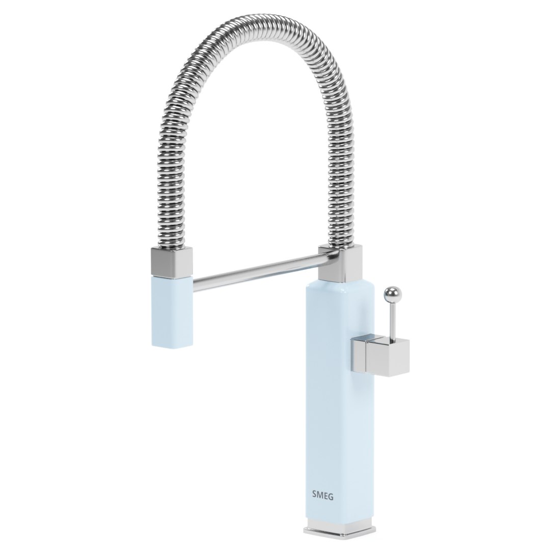 3D SMEG kitchen faucet - TurboSquid 2164517