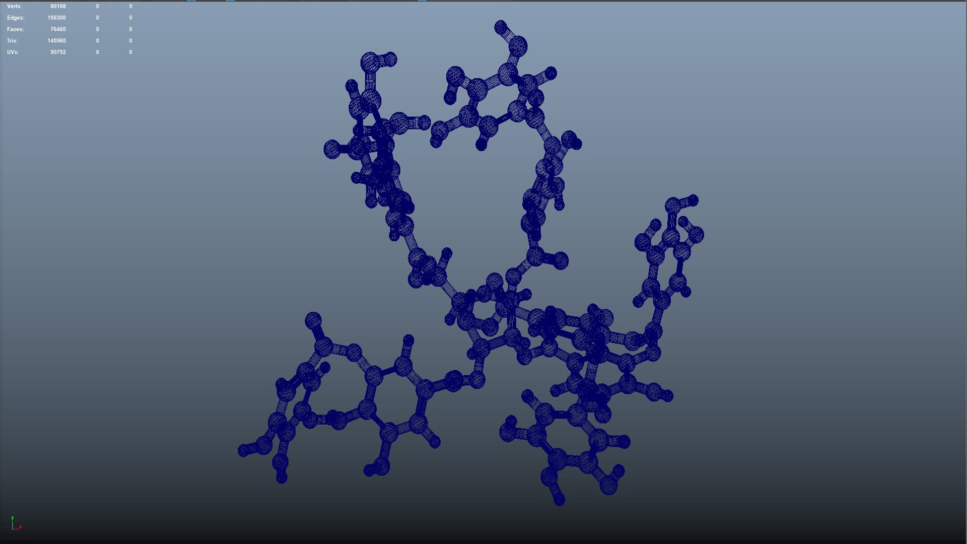 3D Tannic Acid - TurboSquid 2207496