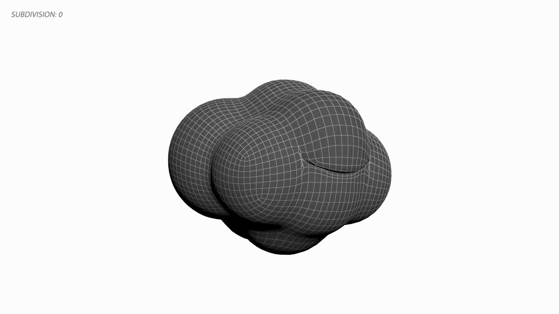 Super Mario Bros Cloud 3D - TurboSquid 2242231