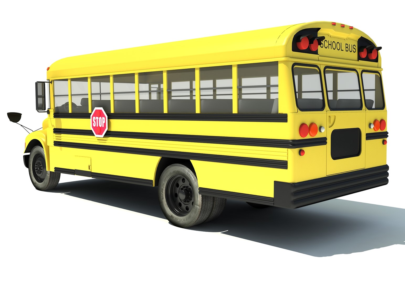 3D School Bus - TurboSquid 1169670