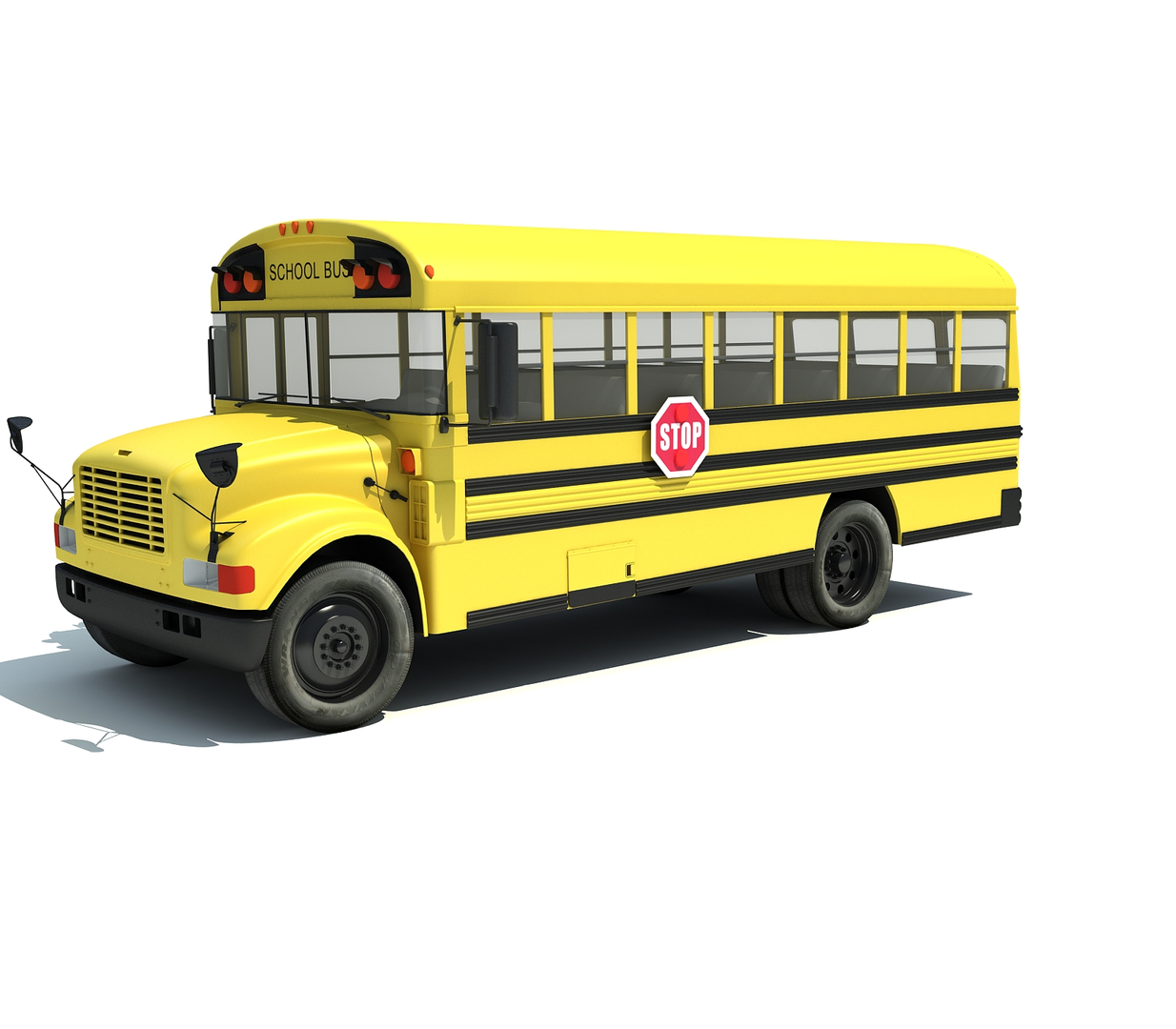 3D School Bus - TurboSquid 1169670