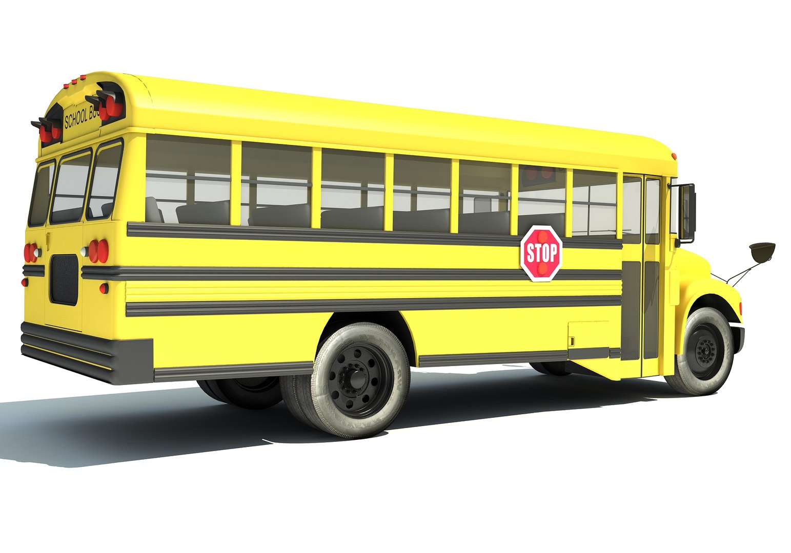 3D School Bus - TurboSquid 1169670