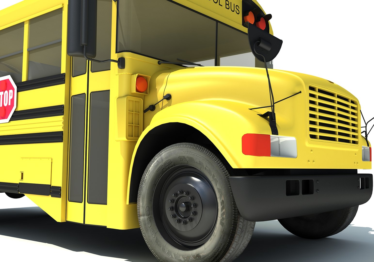 3D School Bus - TurboSquid 1169670