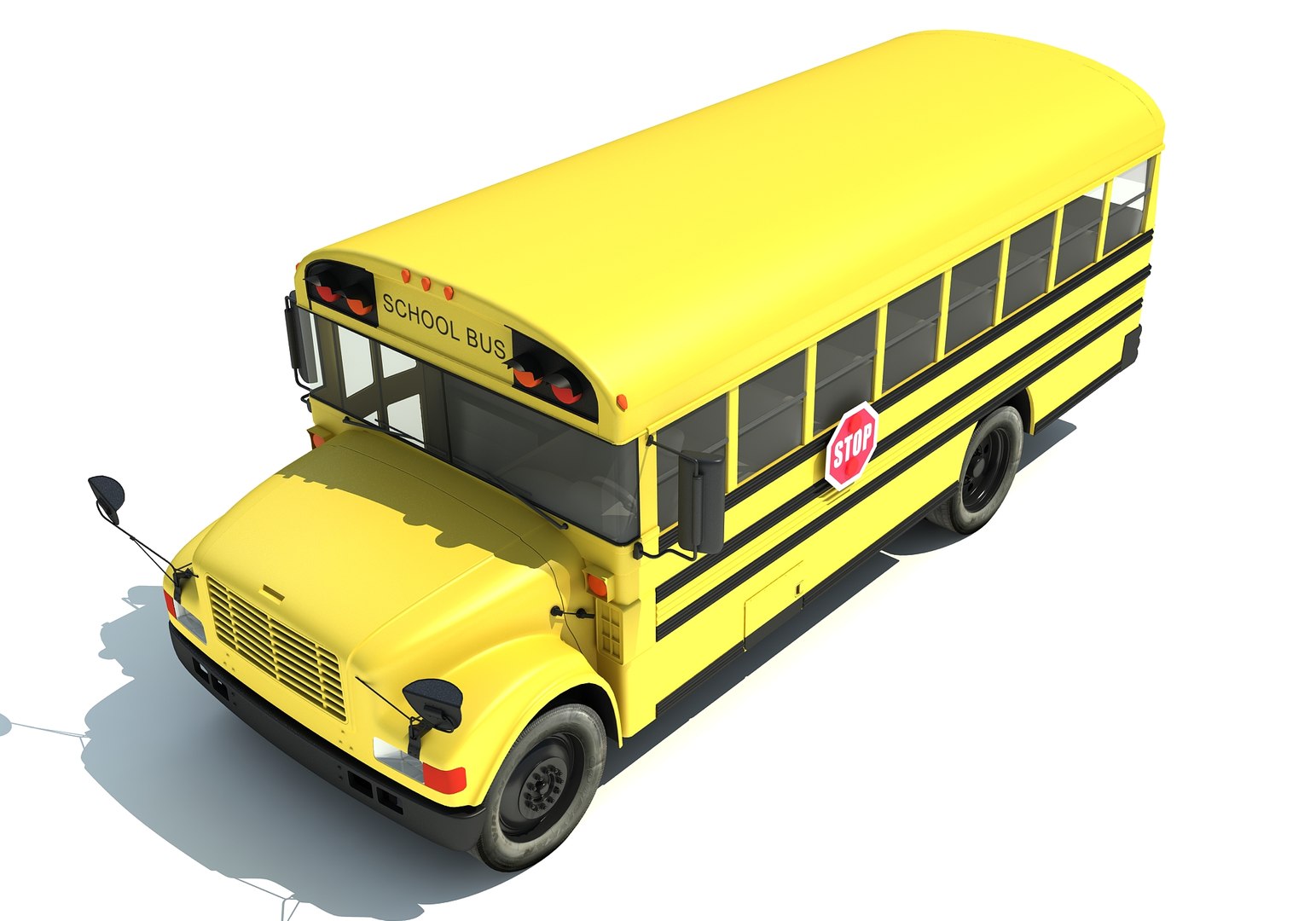 3D School Bus - TurboSquid 1169670