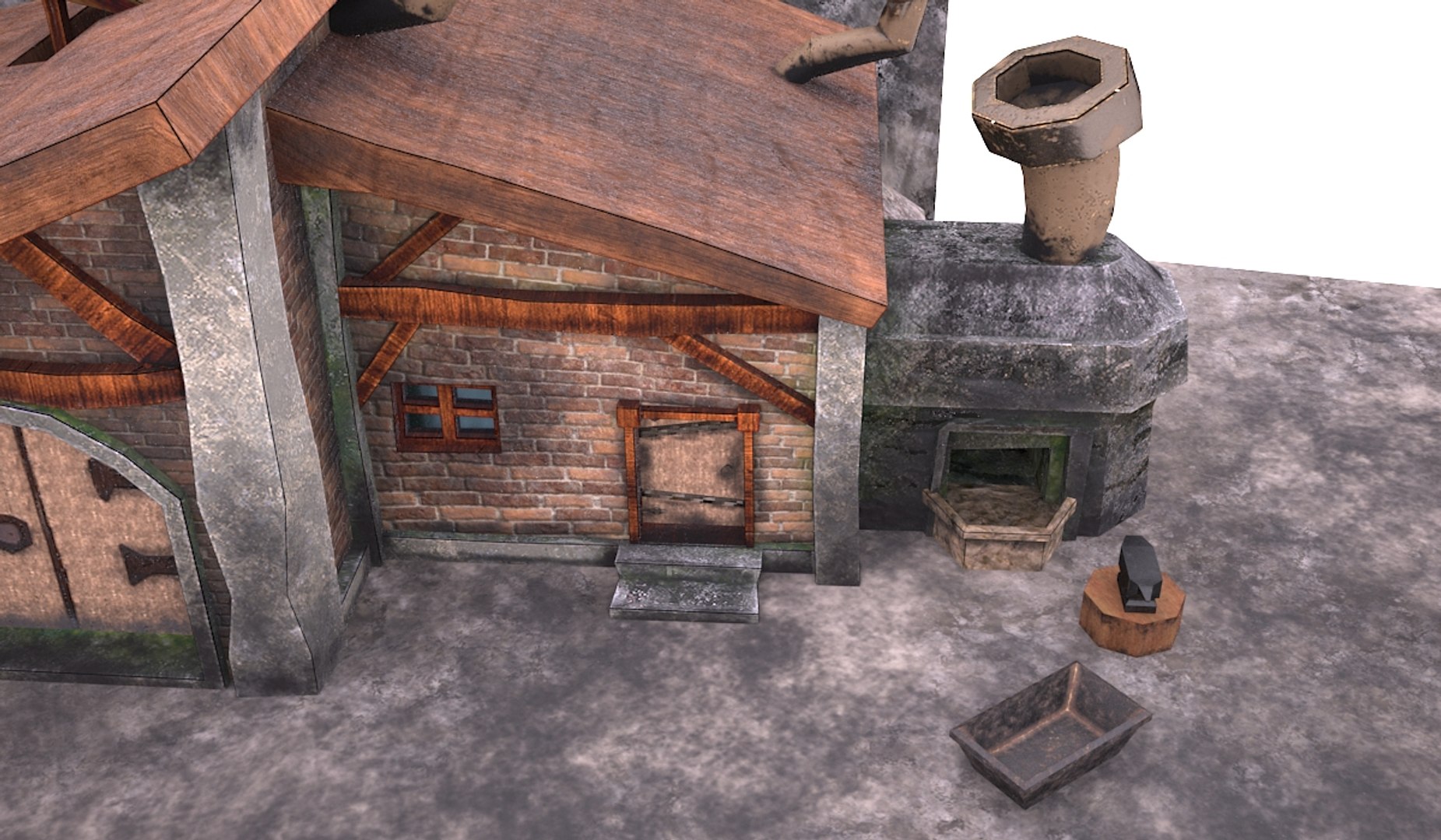 Blacksmith Workshop Warcraft Style Max