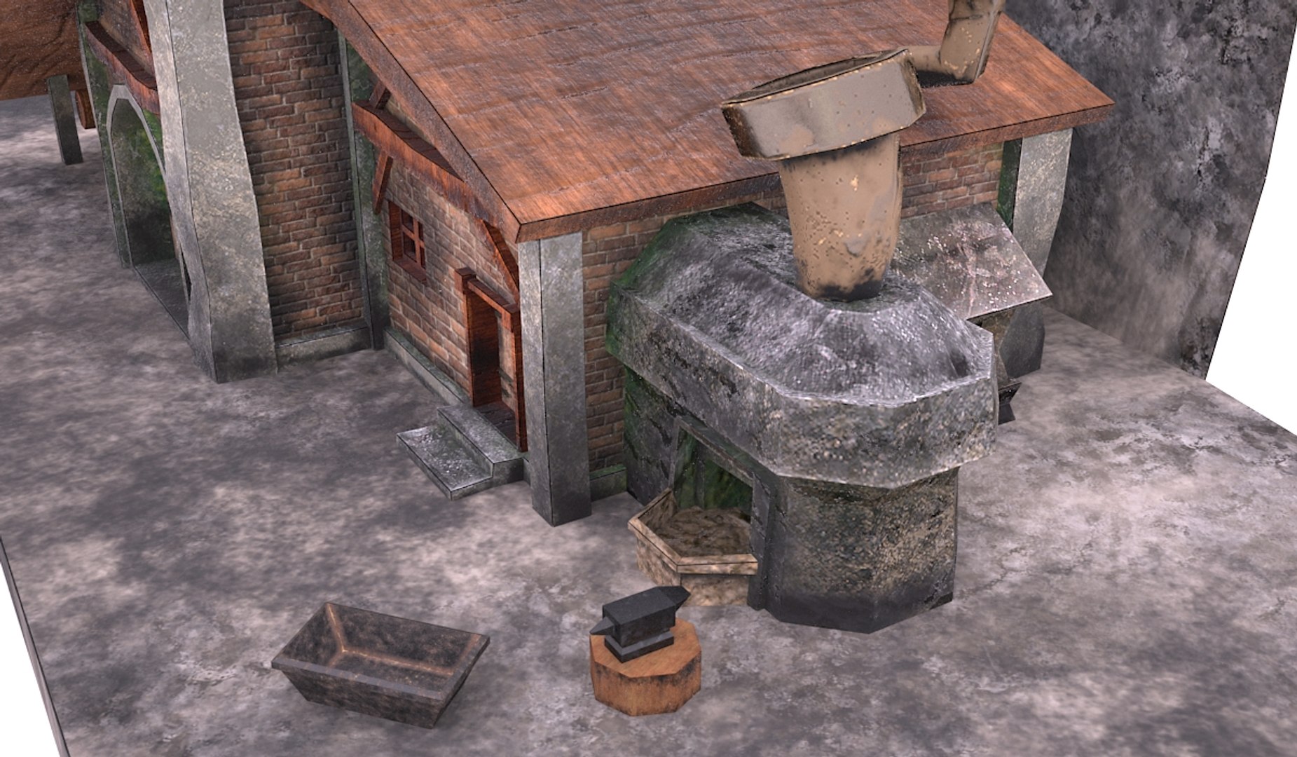 Blacksmith Workshop Warcraft Style Max