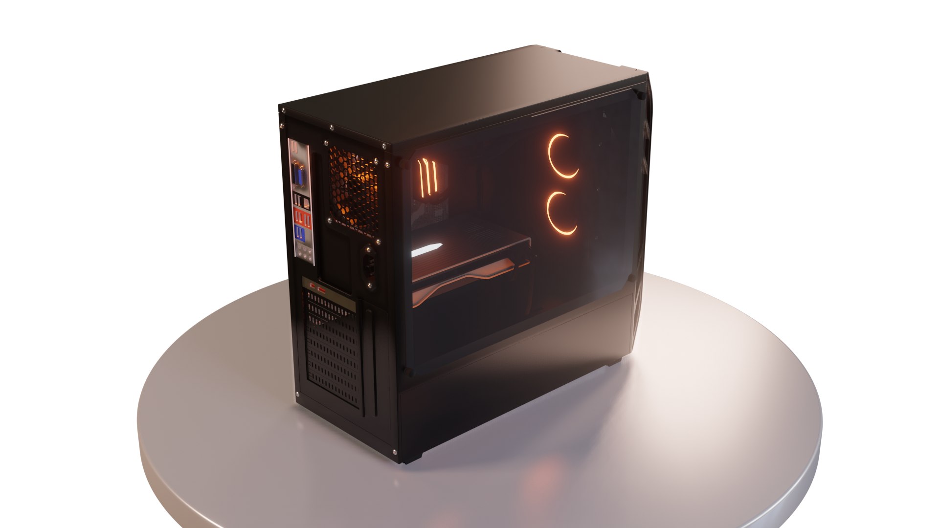 3D Gaming Pc Case - TurboSquid 1492514