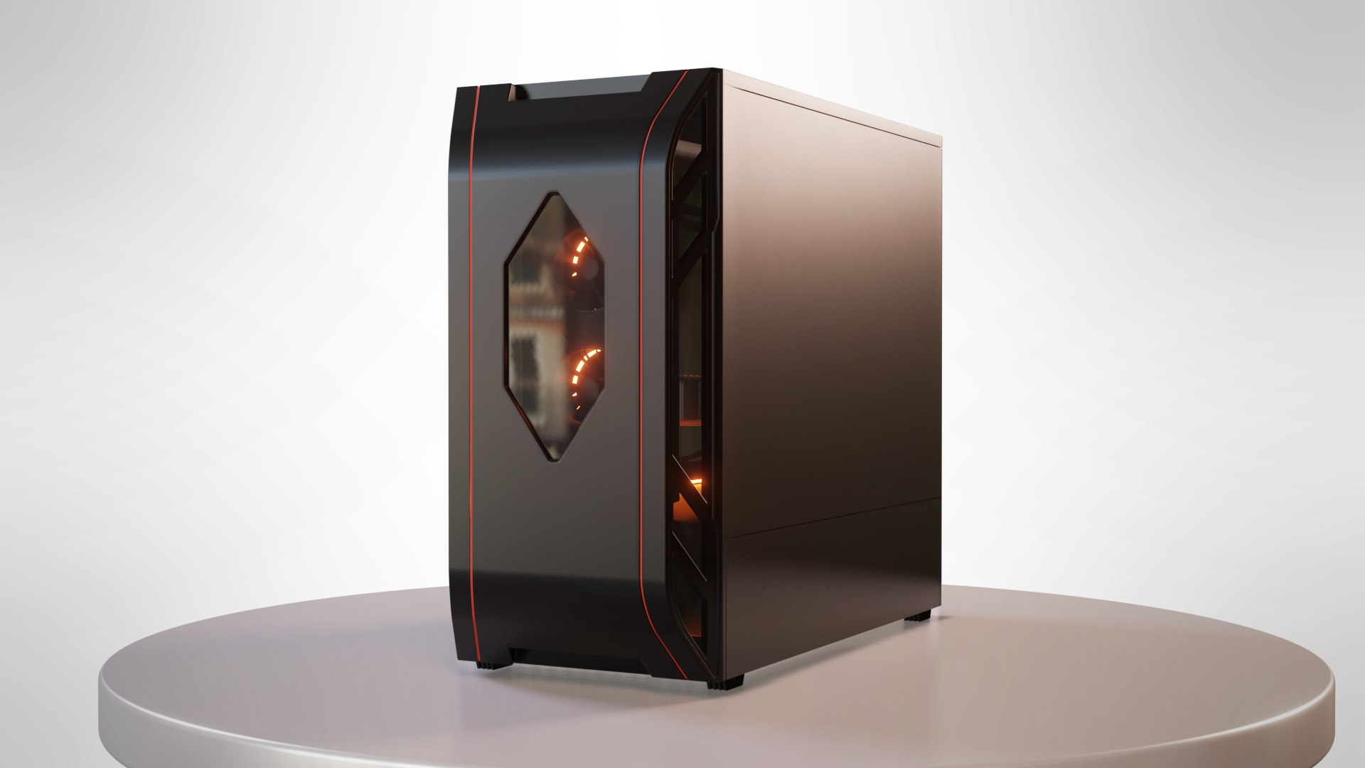3D Gaming Pc Case - TurboSquid 1492514