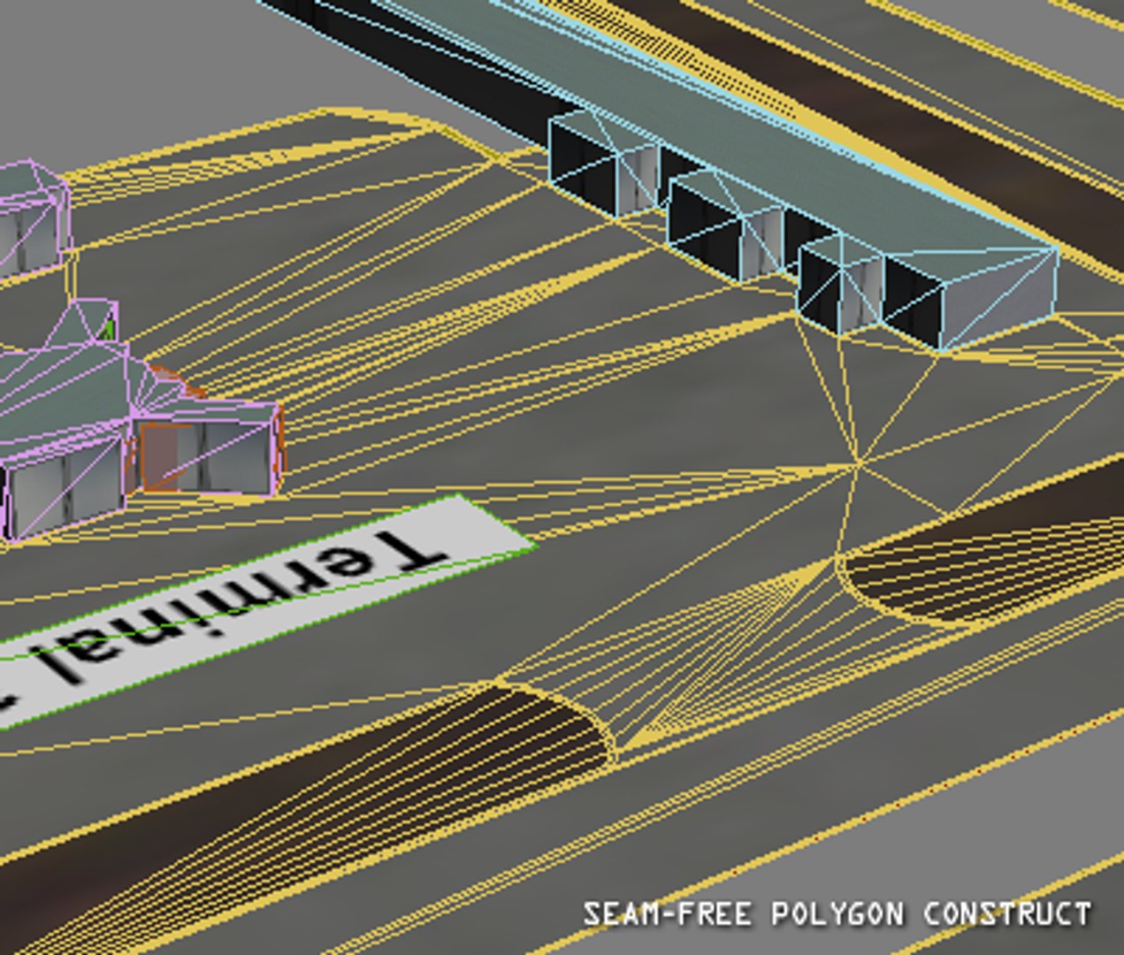 Los Angeles International Airport Runway 3d Model