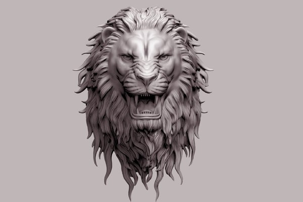 Lion Statue STL Models for Download | TurboSquid