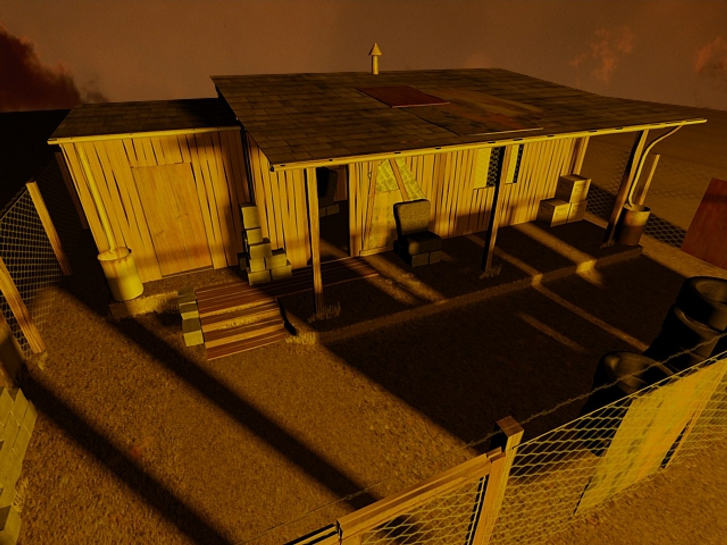 Scene Fallout 3d Model