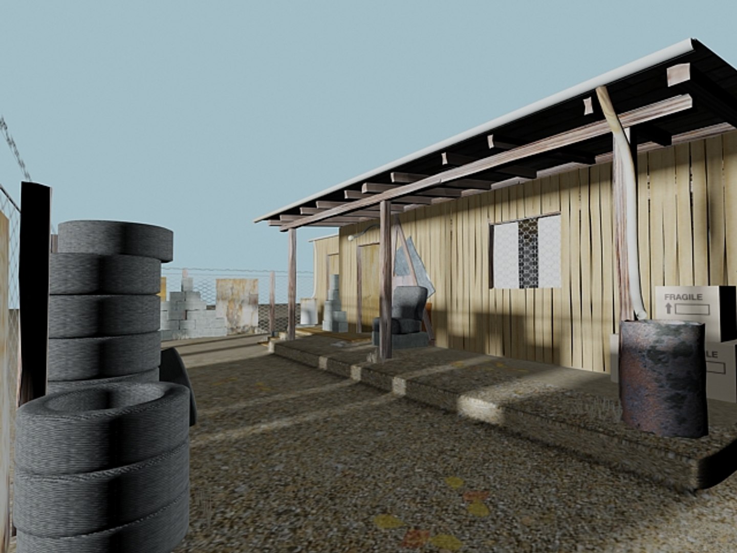 Scene Fallout 3d Model