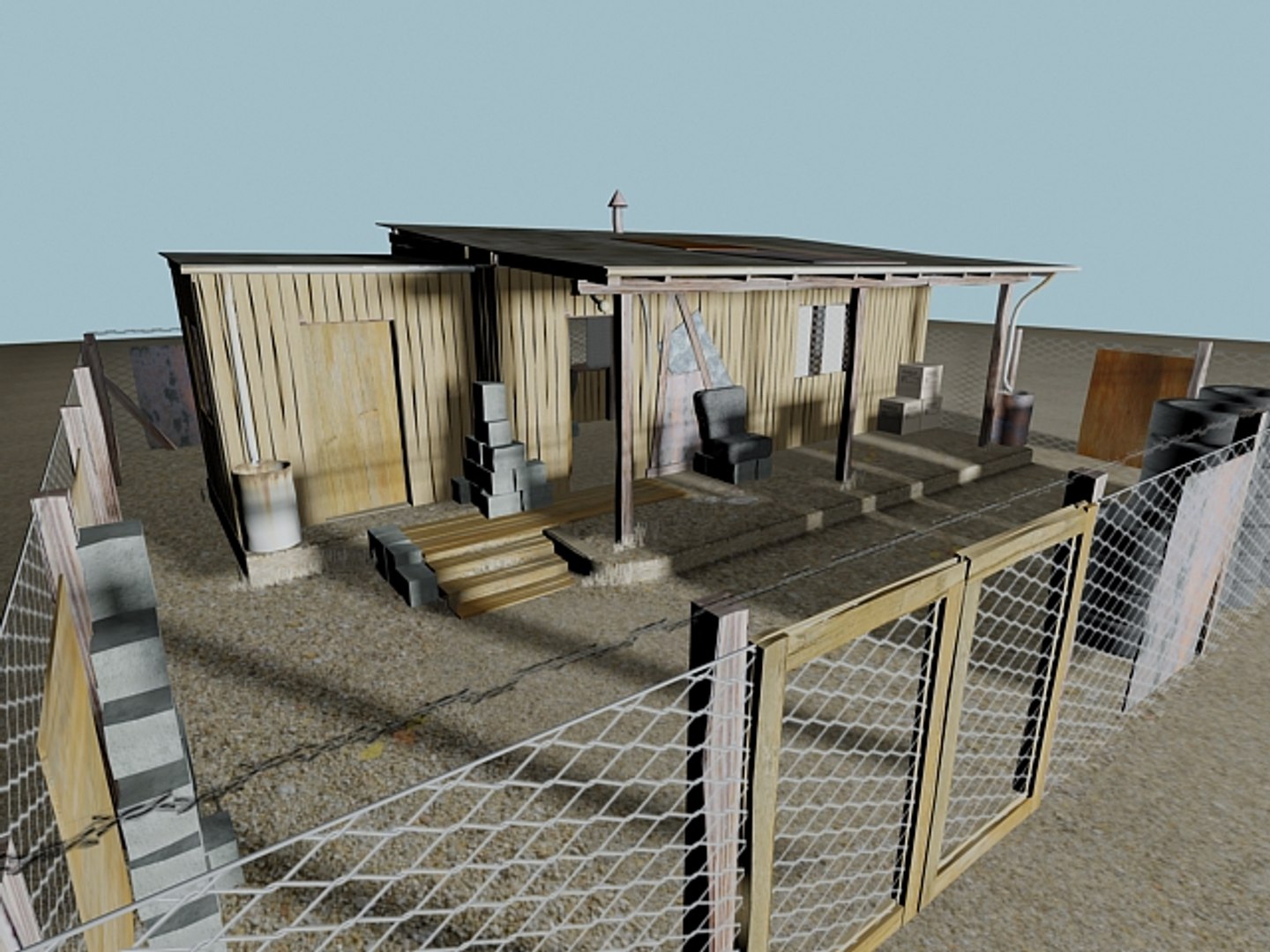 Scene Fallout 3d Model