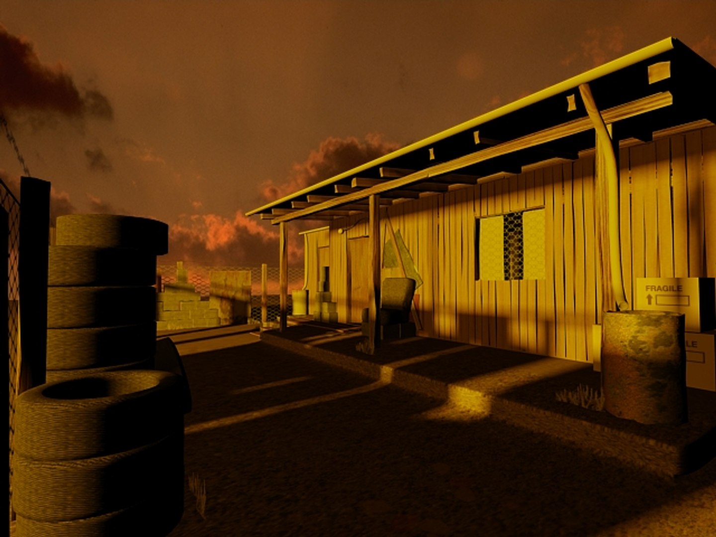 Scene Fallout 3d Model