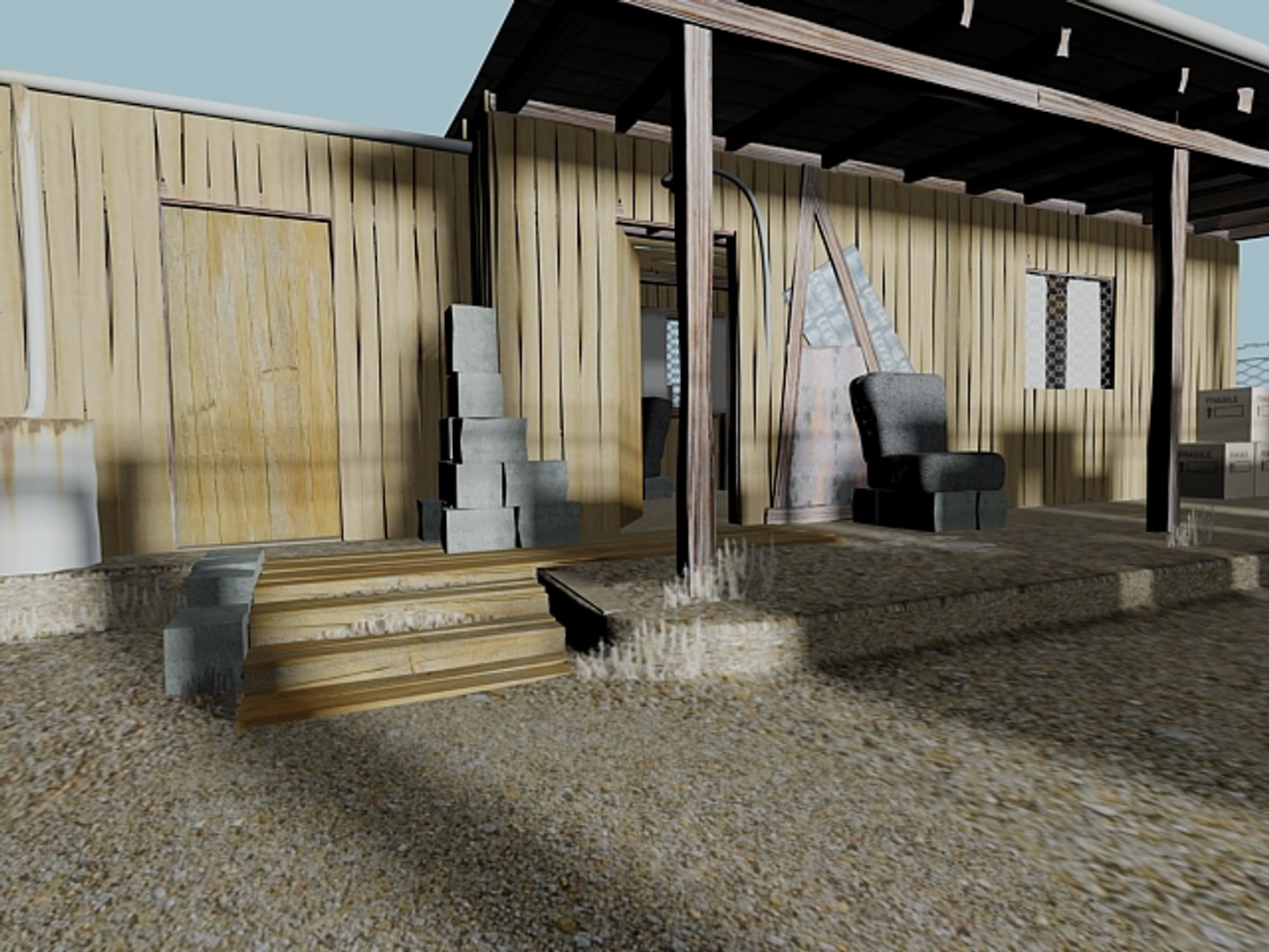 Scene Fallout 3d Model