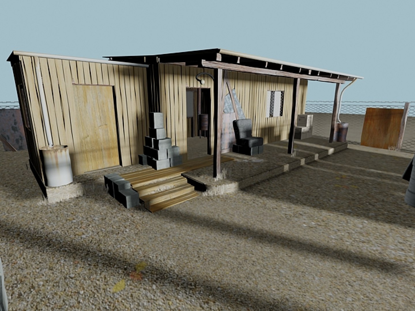 Scene Fallout 3d Model