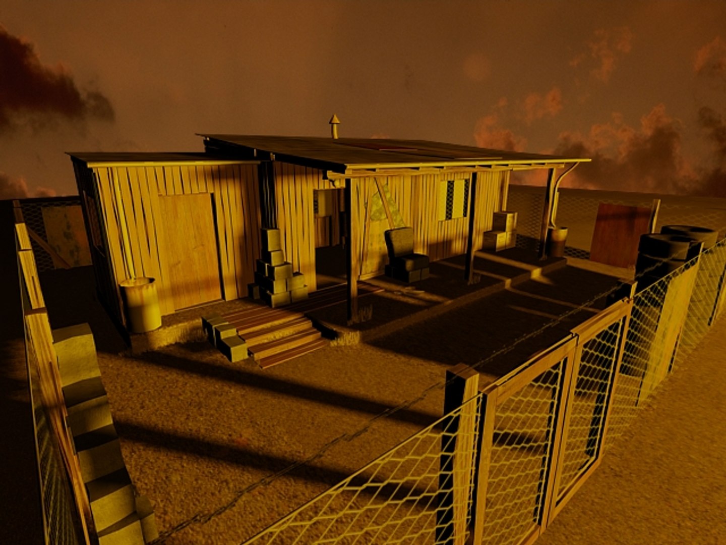 Scene Fallout 3d Model