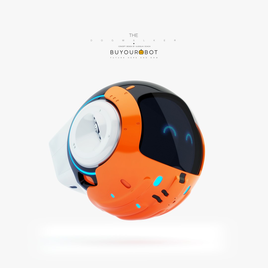 Dog Walker Bot 3D Model - TurboSquid 1473928