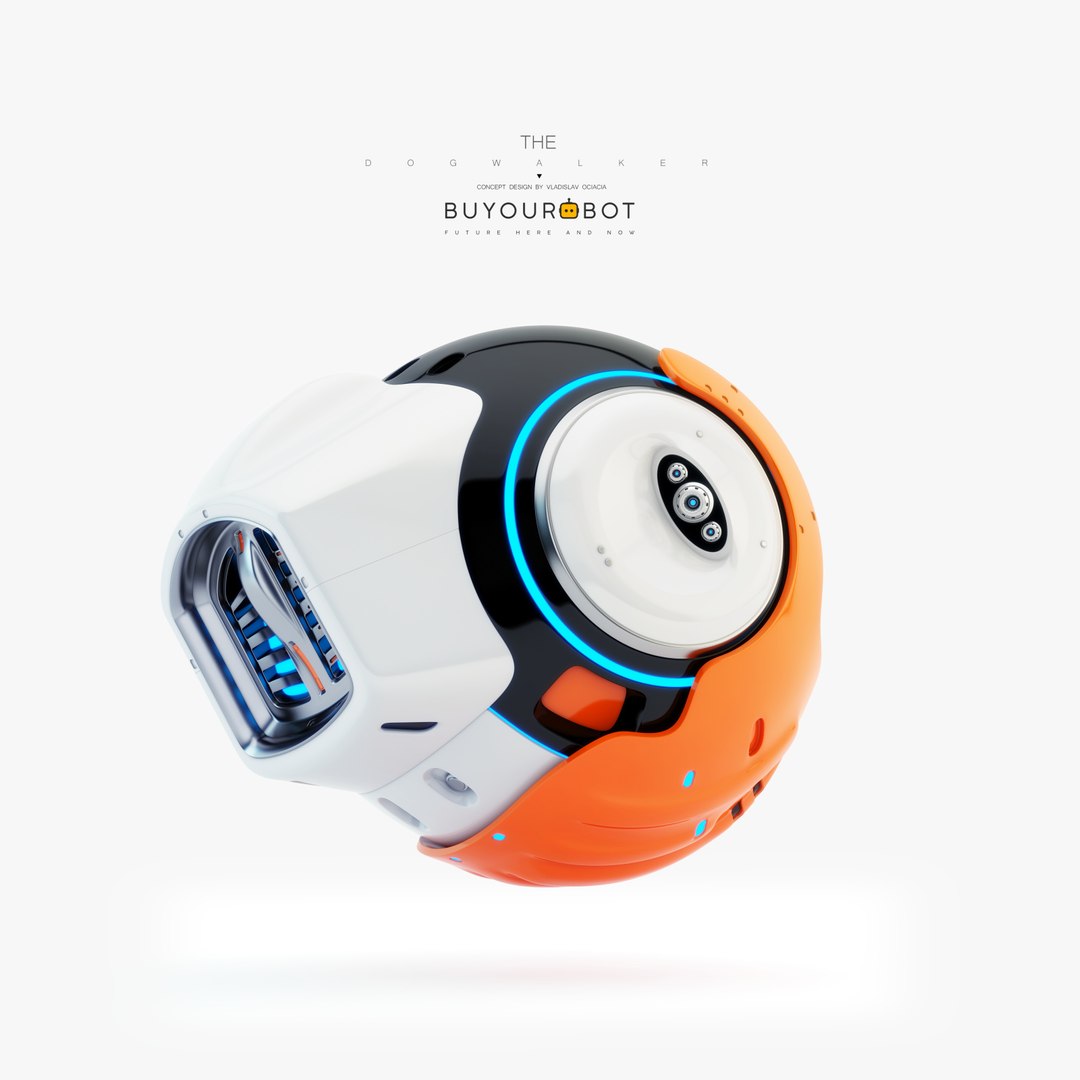 Dog Walker Bot 3D Model - TurboSquid 1473928
