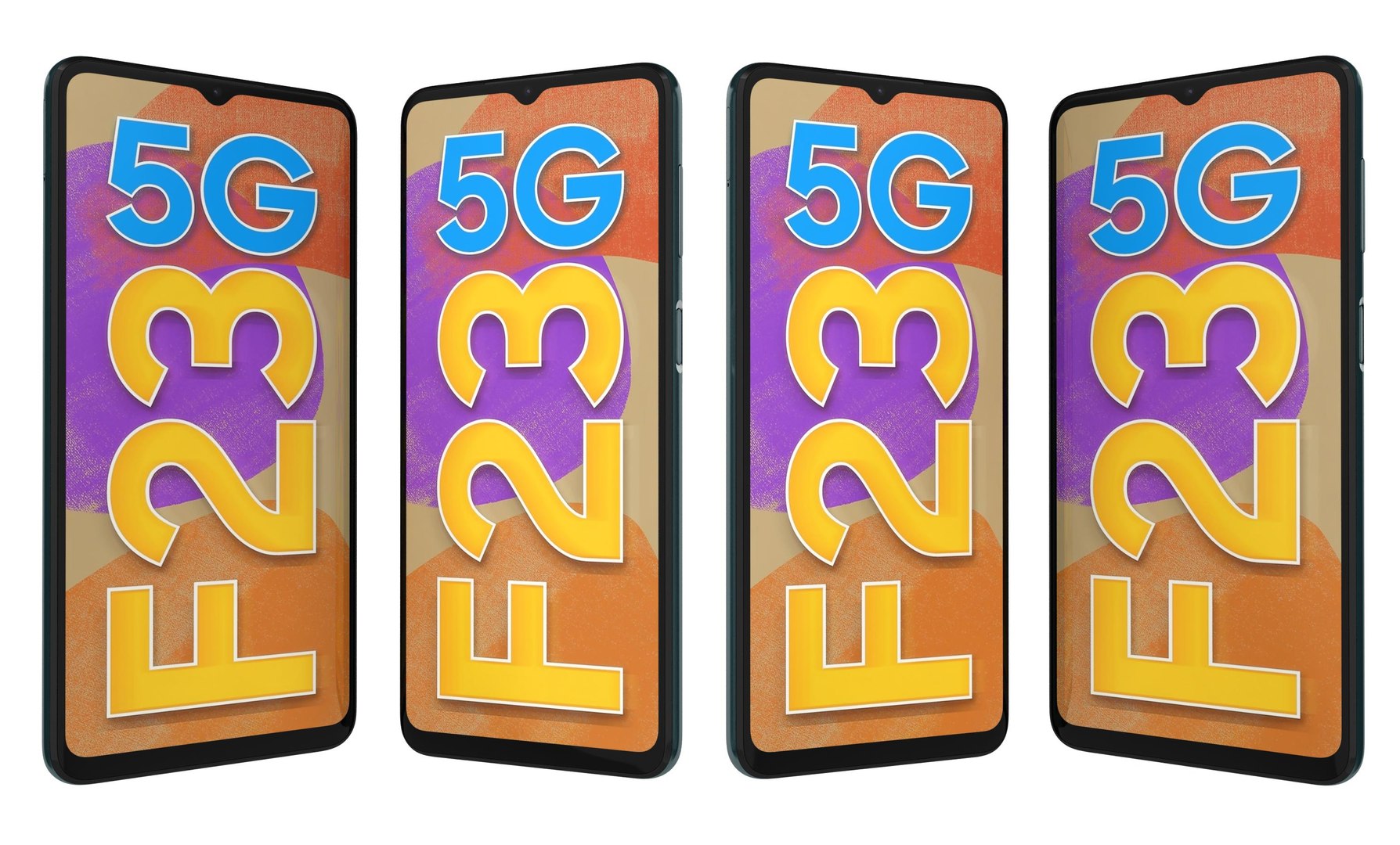 Samsung Galaxy F23 Aqua Blue 3D - TurboSquid 1888435