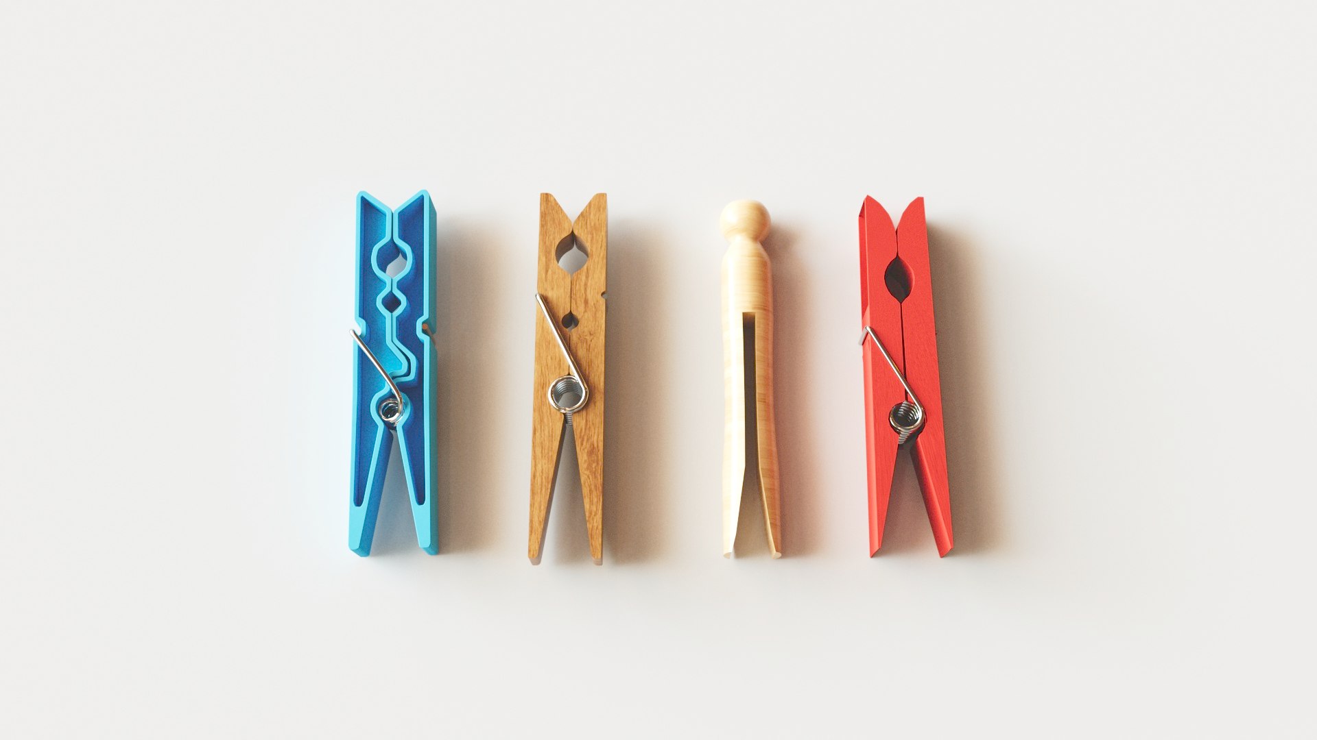 3D Peg Collection X 4 - 3D Assets Model - TurboSquid 1888116