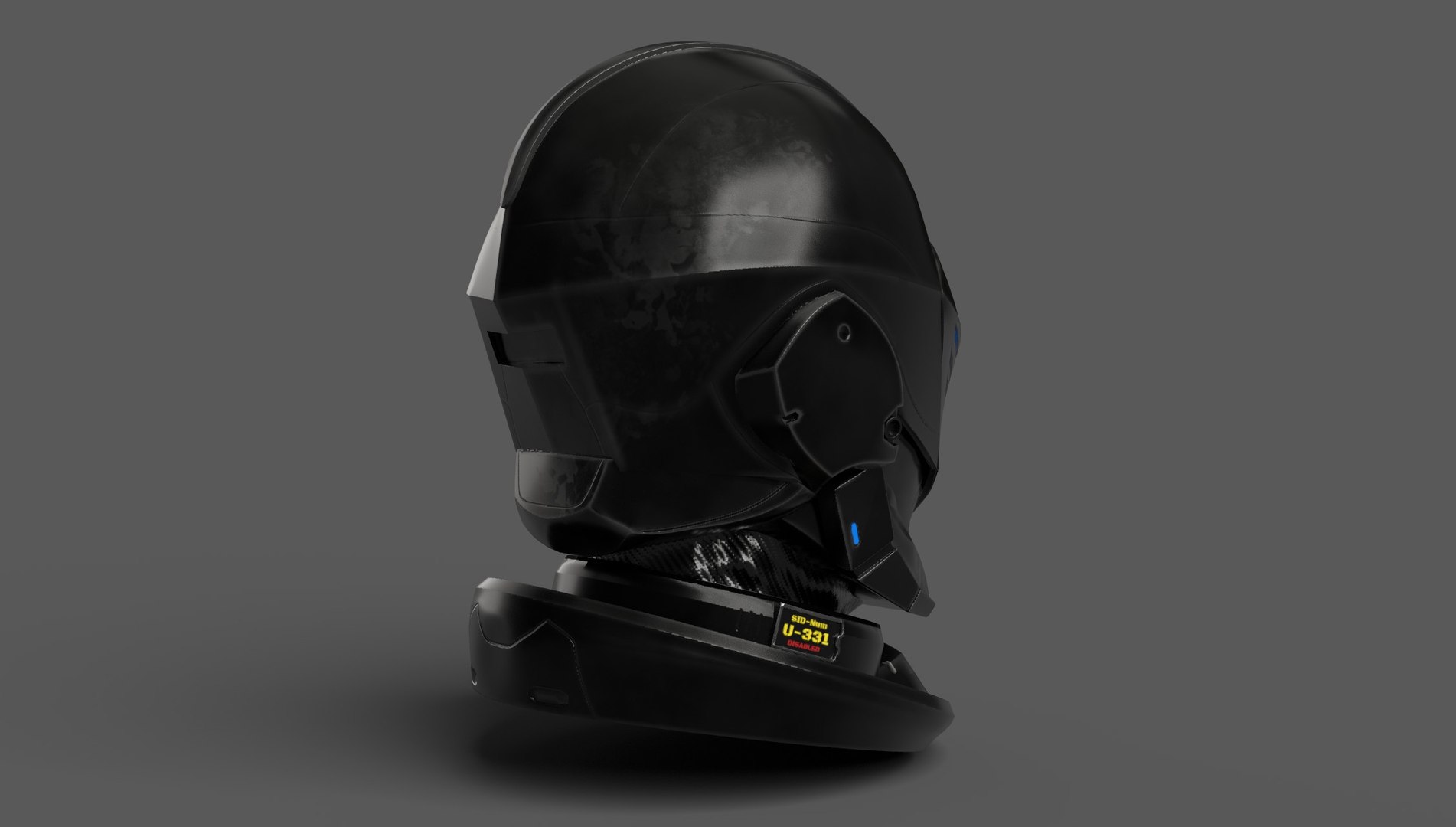 Sci-Fi Helmet 3D Model - TurboSquid 1988992