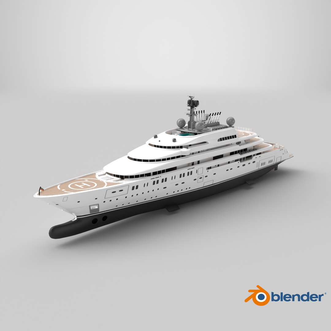 3D Model Kendall Yacht - TurboSquid 2252023