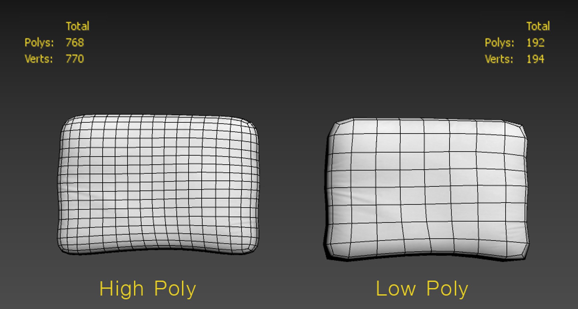 3D Pillow Model - TurboSquid 1419653