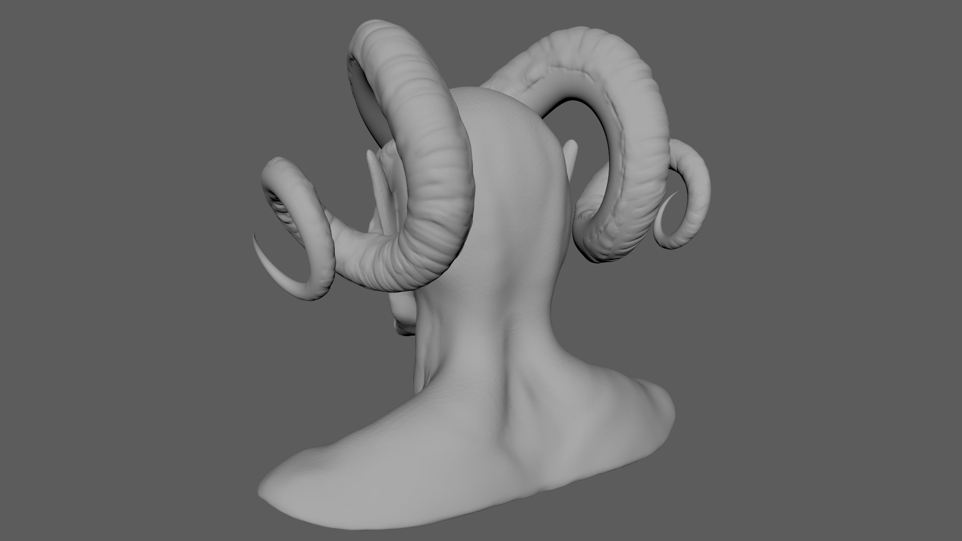 Zbrush Demon Model Character Sculpture Evil Model - TurboSquid 2089652