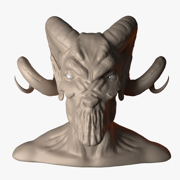 modelo 3d Zbrush Demon Model Character Sculpture Evil - TurboSquid 2089652