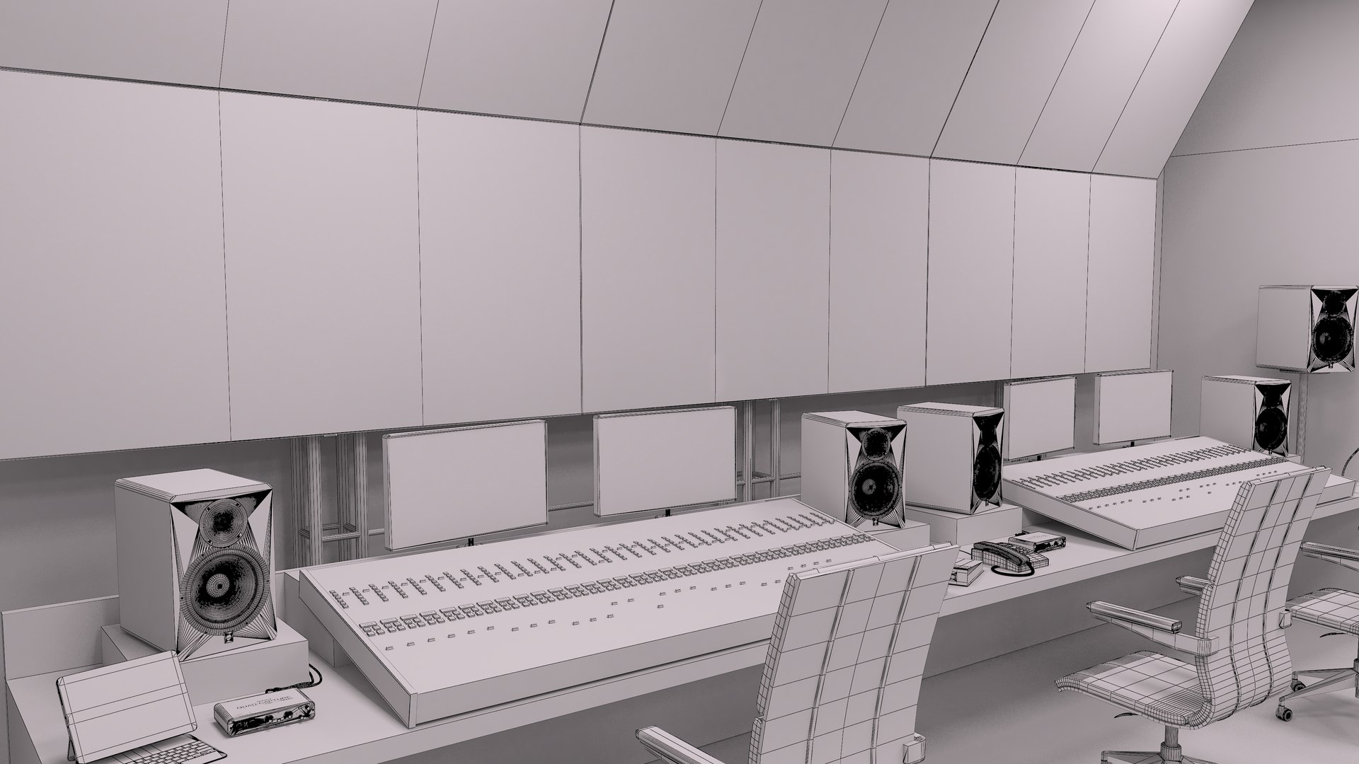 3D Soccer VAR Room Model - TurboSquid 2112031