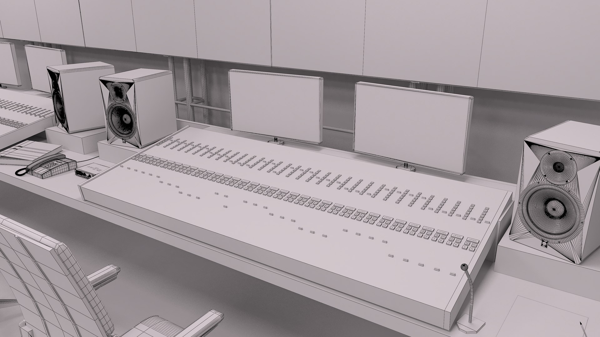 3D Soccer VAR Room Model - TurboSquid 2112031