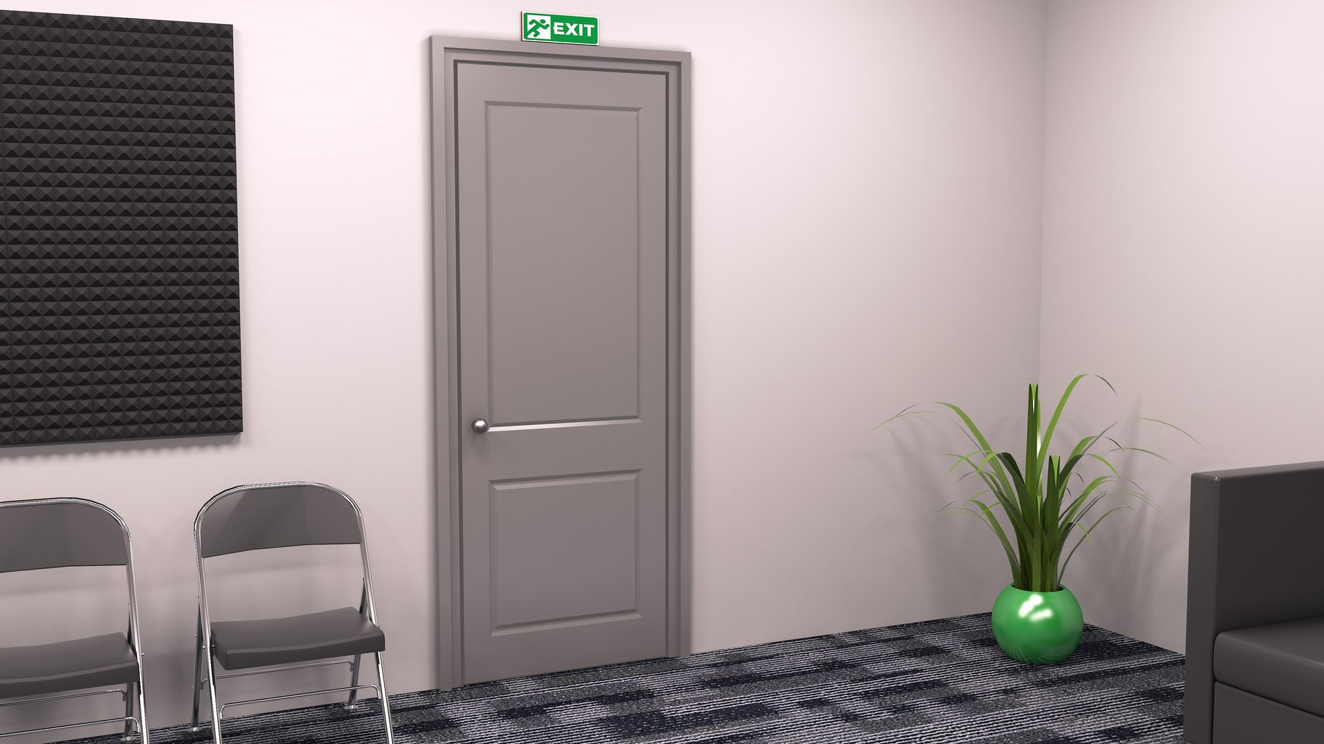 3D Soccer VAR Room Model - TurboSquid 2112031